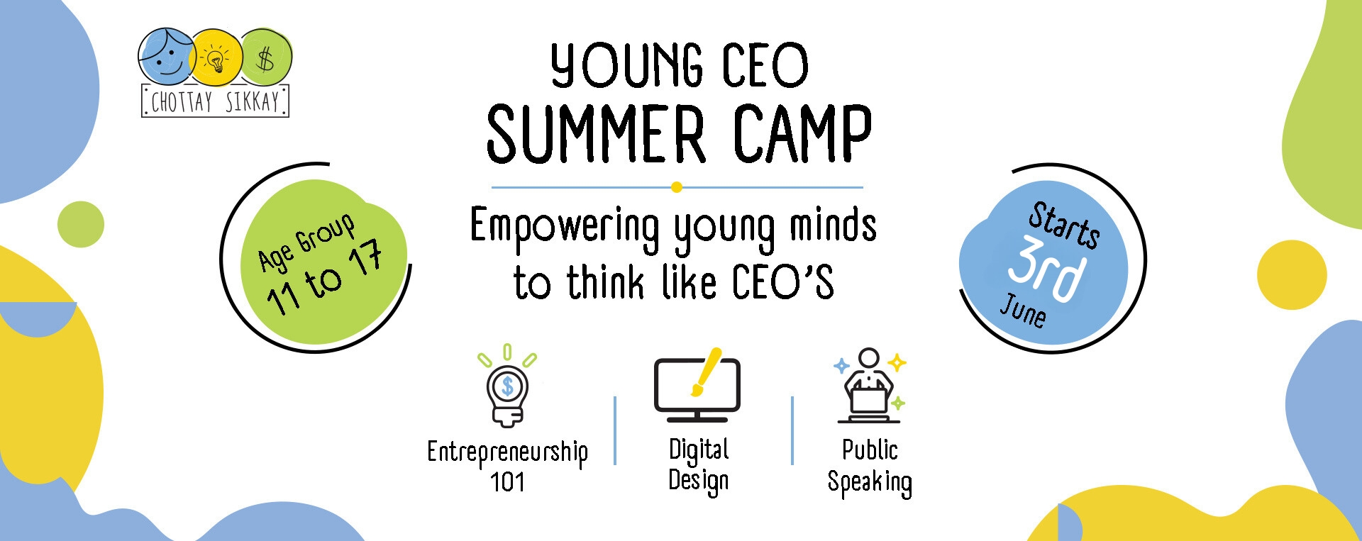 Summer Camp in Karachi 2024 | Young CEO Summer Camp